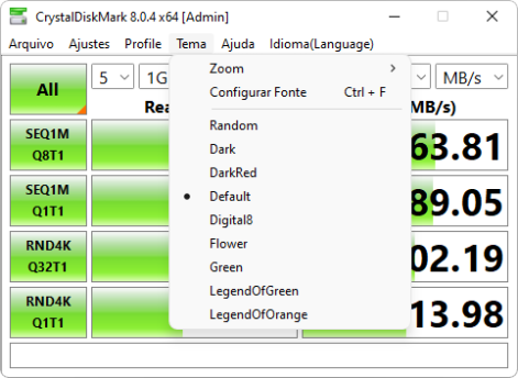 CrystalDiskMark para Windows Download