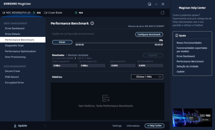 Samsung SSD Magician para Windows Donwload - Baixesoft