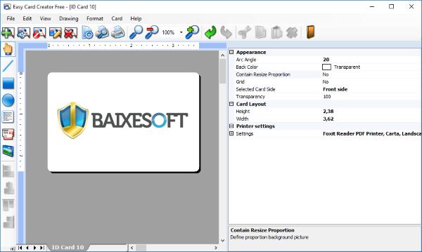Easy Card Creator Free para Windows Download