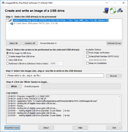 ImageUSB para Windows Download