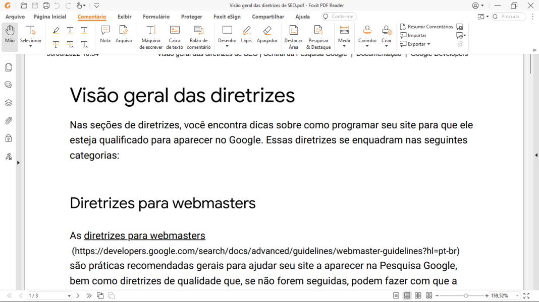 Foxit PDF Reader para Windows Download
