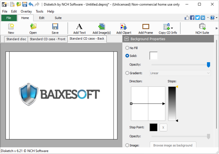 Disketch Disc Label Software para Windows Download