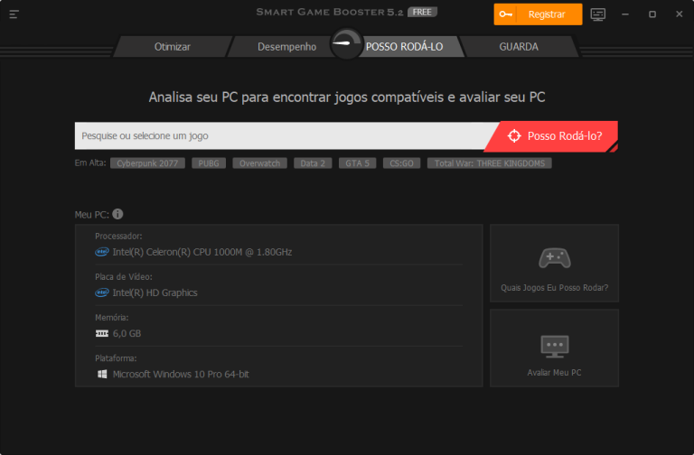Smart Game Booster para Windows - Download