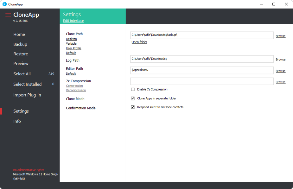 CloneApp para Windows Download