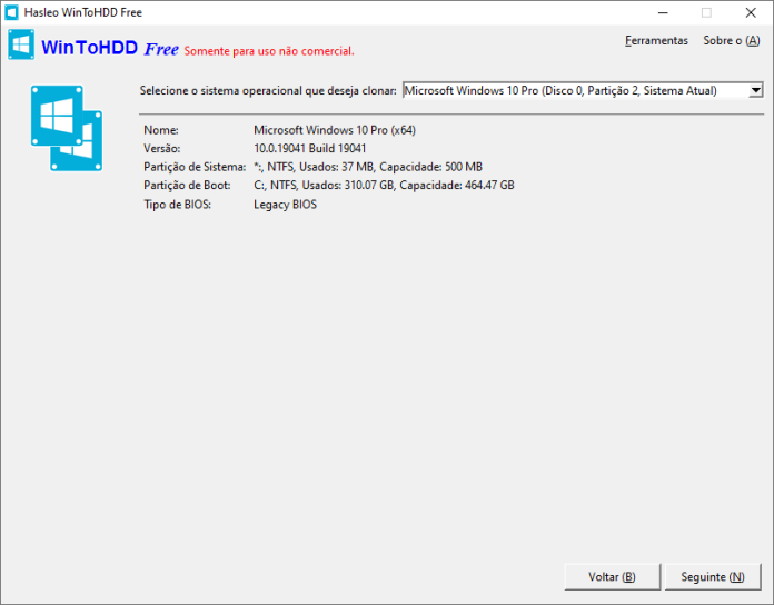 WinToHDD para Windows Download