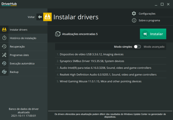 DriverHub para Windows Download - Baixesoft