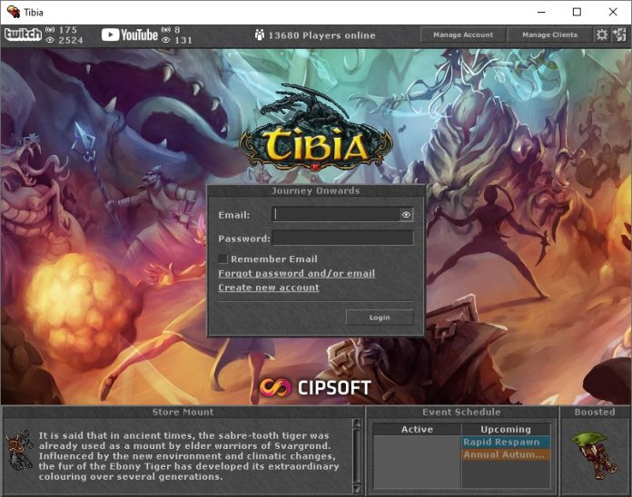 Tibia para Windows Download - Baixesoft