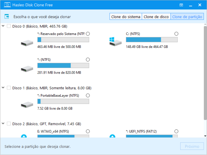 Hasleo Disk Clone para Windows Download - Baixesoft