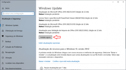 Como reparar o Windows Update no Windows 10