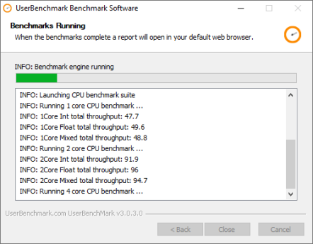 UserBenchmark para Windows Download