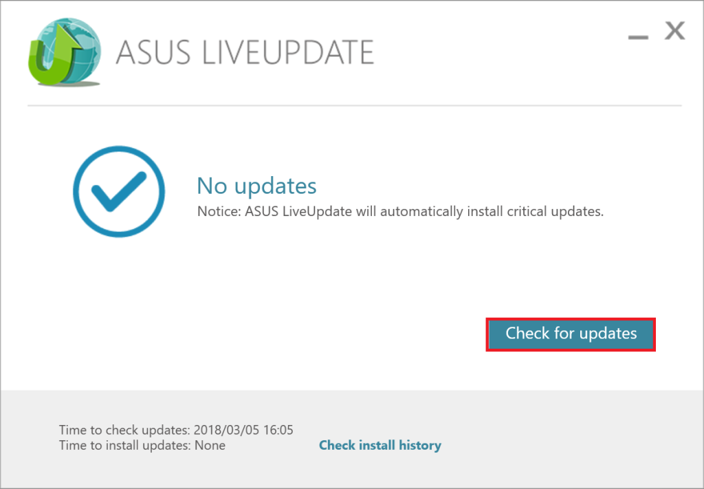 ASUS Live Update para Windows Download