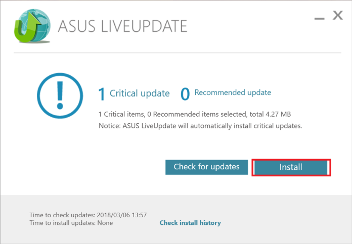 ASUS Live Update para Windows Download - Baixesoft