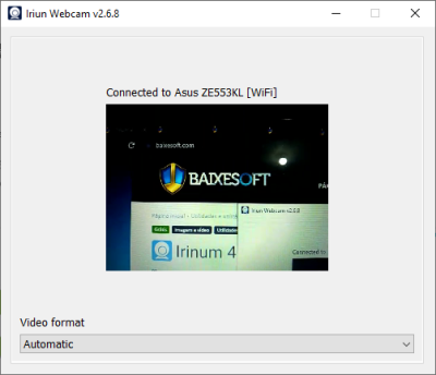 Iriun Webcam para Windows Download - Baixesoft
