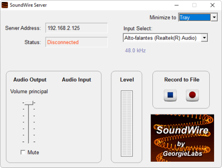 SoundWire Server para Windows Download