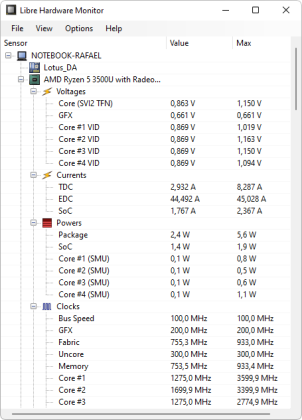 Libre Hardware Monitor para Windows Download - Baixesoft