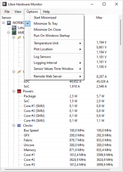 Libre Hardware Monitor para Windows Download - Baixesoft