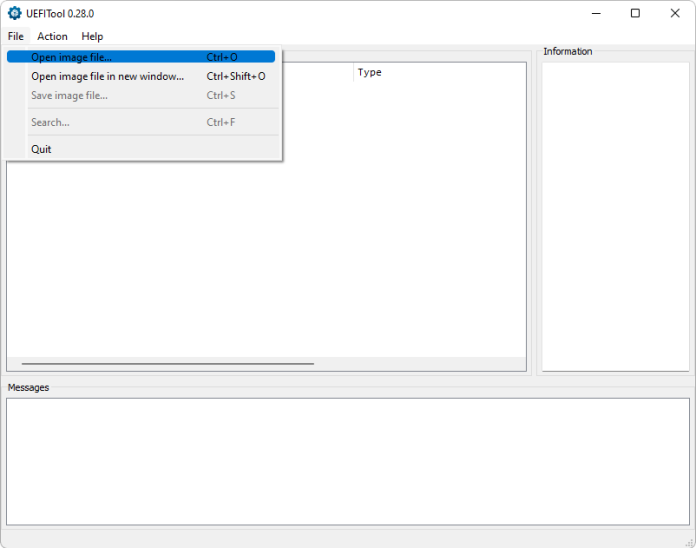 UEFITool para Windows Download