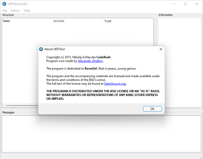UEFITool para Windows Download