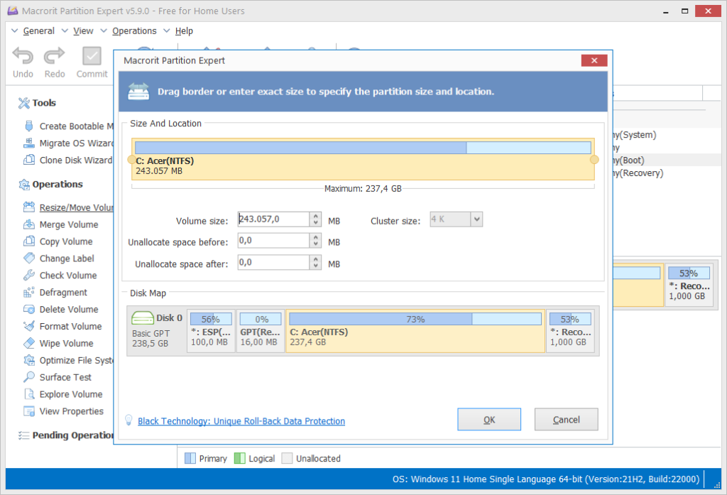 Macrorit Partition Expert Free Download - Baixesoft
