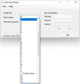 Auto Key Presser para Windows Download - Baixesoft