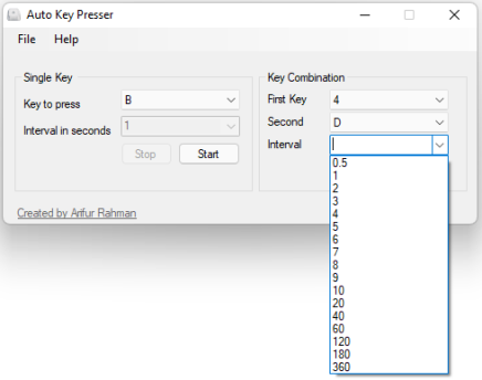 Auto Key Presser para Windows Download