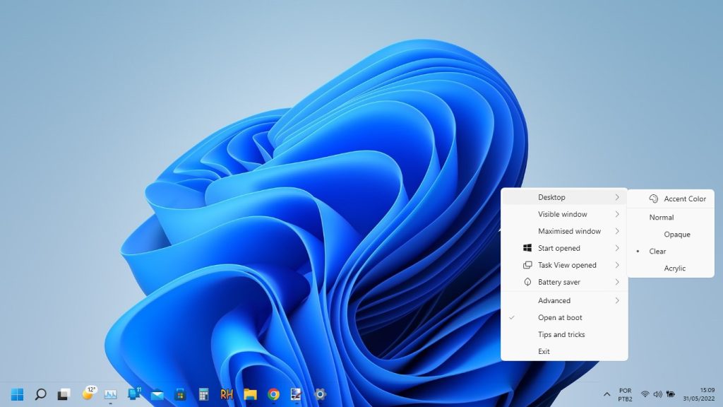 TranslucentTB para Windows Download - Baixesoft