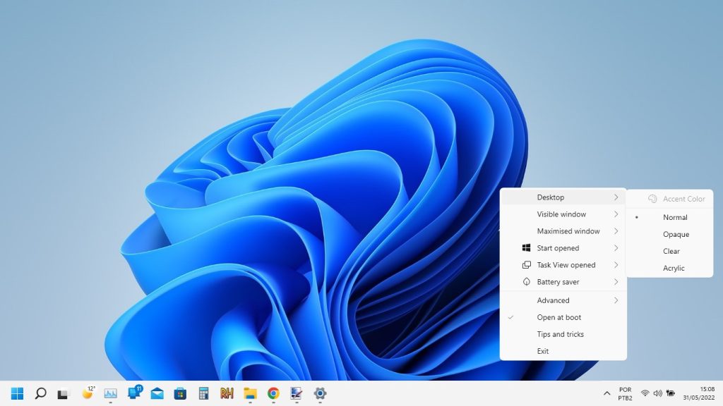 TranslucentTB para Windows Download