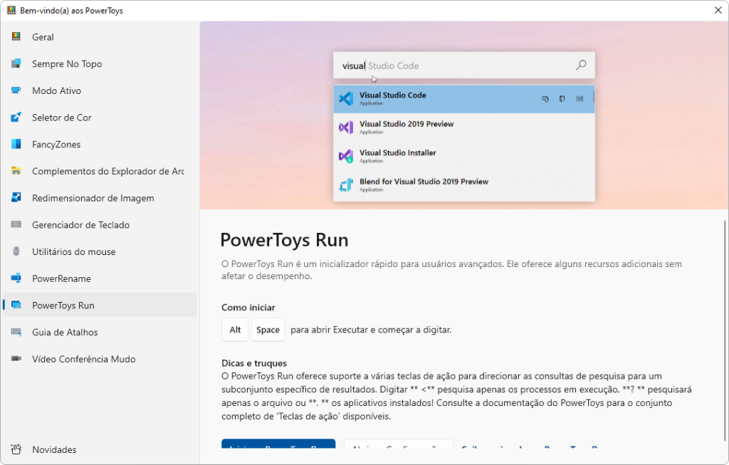 Microsoft PowerToys para Windows 10 e 11 Download
