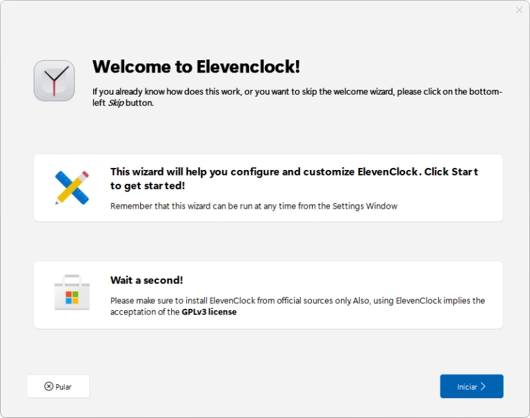 ElevenClock para Windows 11 Download