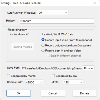 Free PC Audio Recorder para Windows Download - Baixesoft