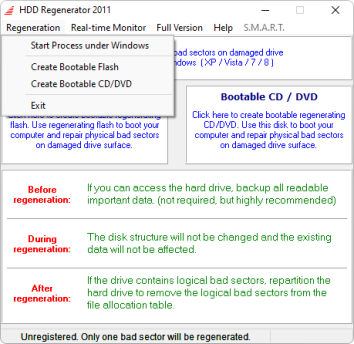 HDD Regenerator para Windows Download