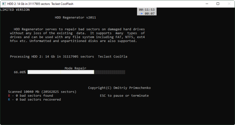 HDD Regenerator para Windows Download