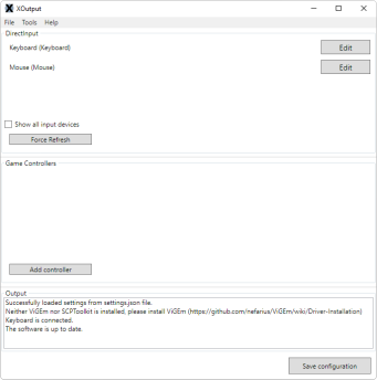 XOutput para Windows Download
