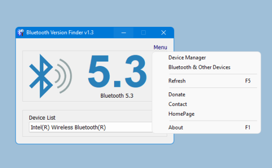 Bluetooth Version Finder para Windows Download - Baixesoft
