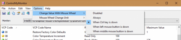 ControlMyMonitor para Windows Download