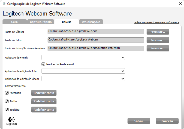 Logitech Webcam Software para Windows Download - Baixesoft