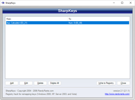 SharpKeys para Windows Download