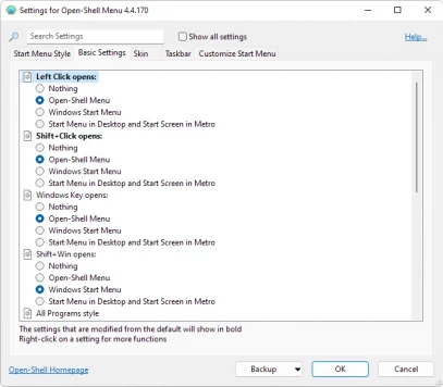 Open-Shell para Windows Download