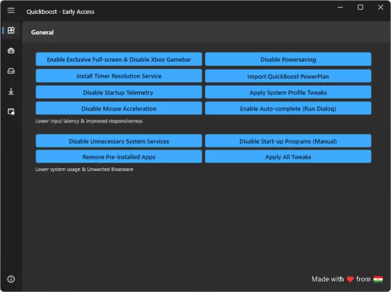 QuickBoost para Windows Download