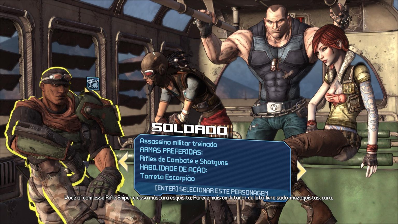 Tradução do Borderlands 1 Game of the Year Enhanced para PC